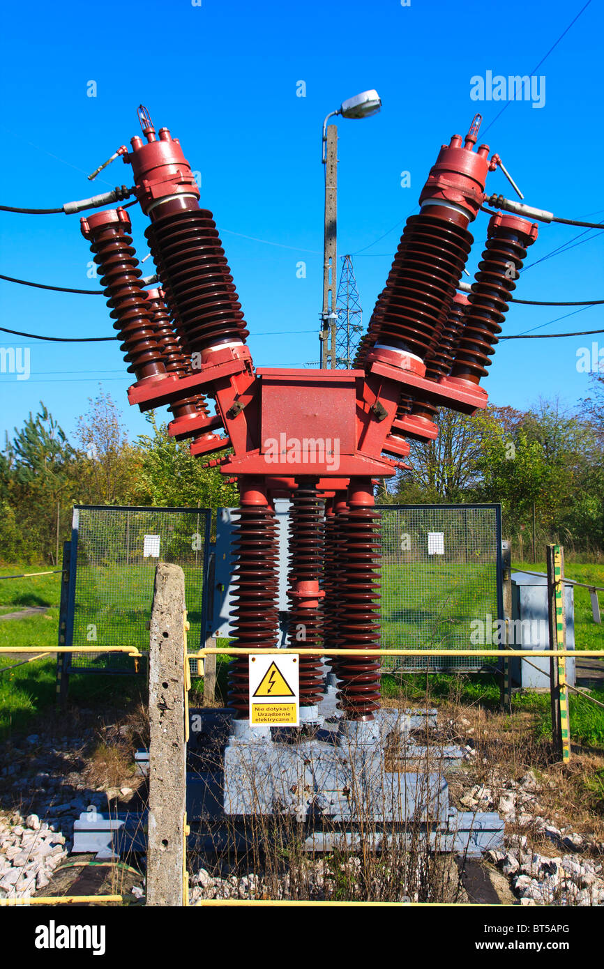 High voltage circuit breaker hi-res stock photography and images - Alamy