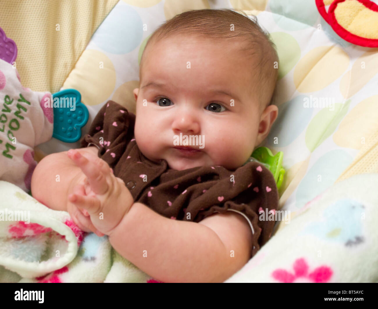 Cute baby girl Stock Photo - Alamy