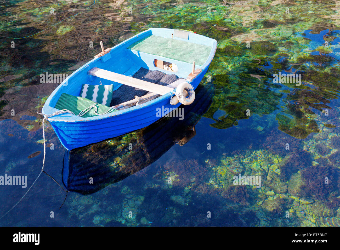 Boat reflection in water boat hi-res stock photography and images - Alamy