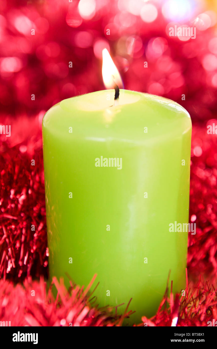 Green candle hi-res stock photography and images - Alamy