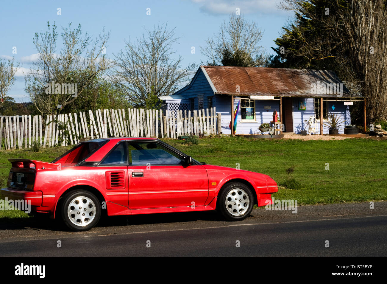 Rural scene near Daylesford, Victoria, Australia Stock Photo - Alamy