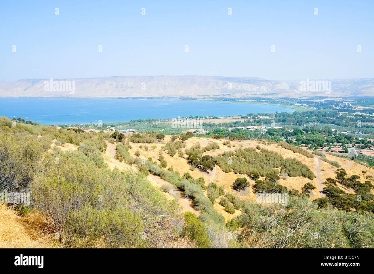 Israel, Lower Galilees, View of the Sea of Galilee Stock Photo - Alamy
