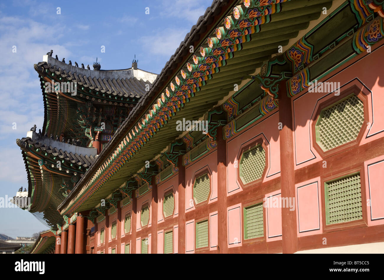 Gyeongbokgung Palace Seoul South Korea Stock Photo - Alamy