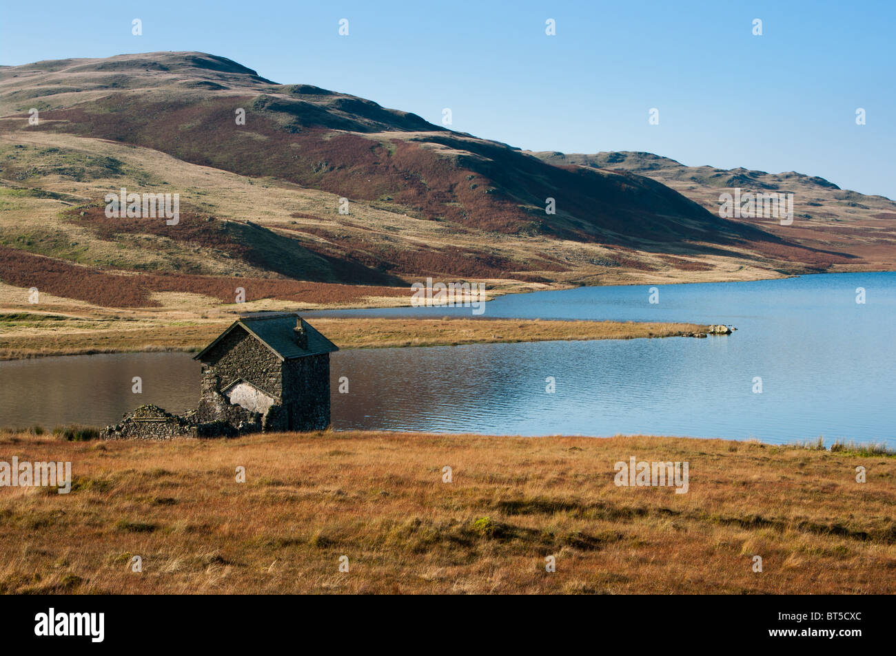Devoke Water in Autumn Stock Photo - Alamy