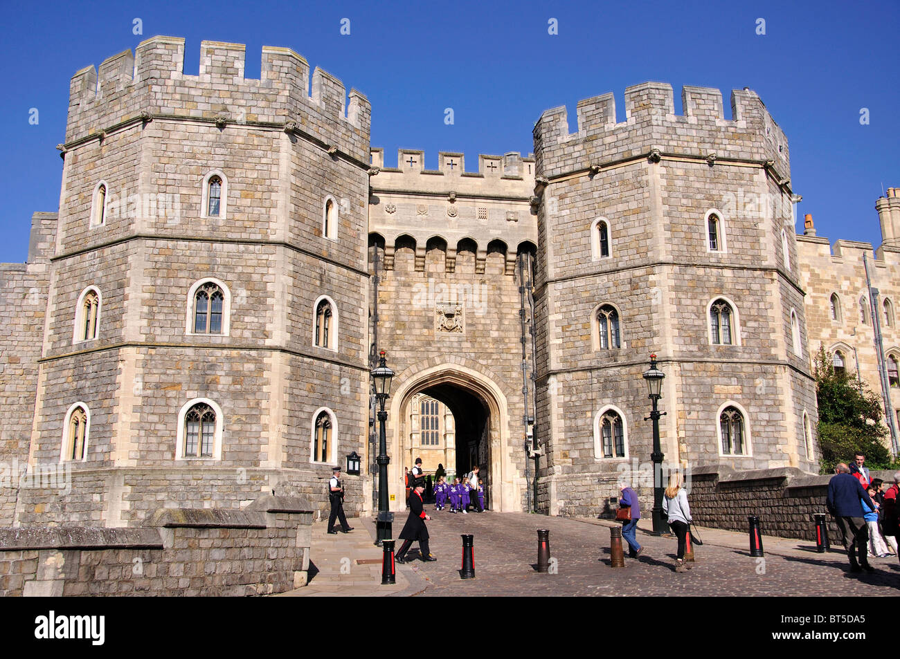 Henry VIII Gate, Castle Hill, Windsor Castle, Windsor, Berkshire ...