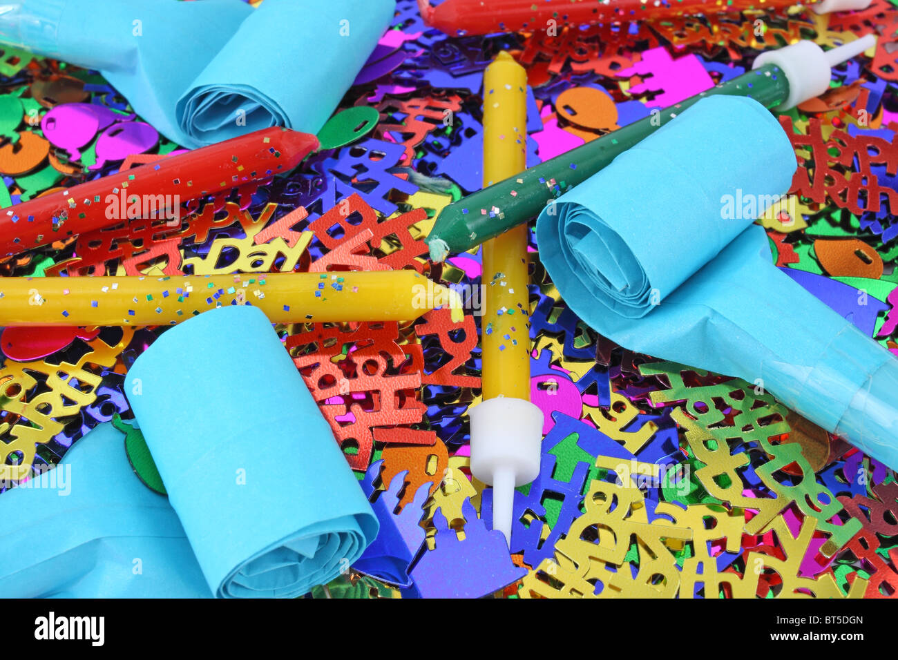 Party Blowers And Confetti