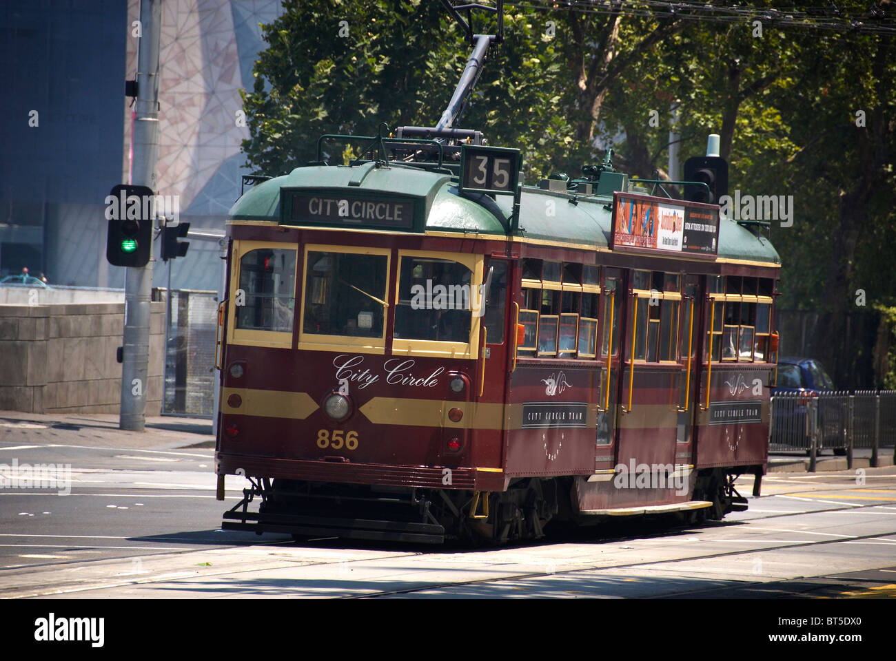 Melbourne tram routes go to or from the city and also feature Melbourne ...