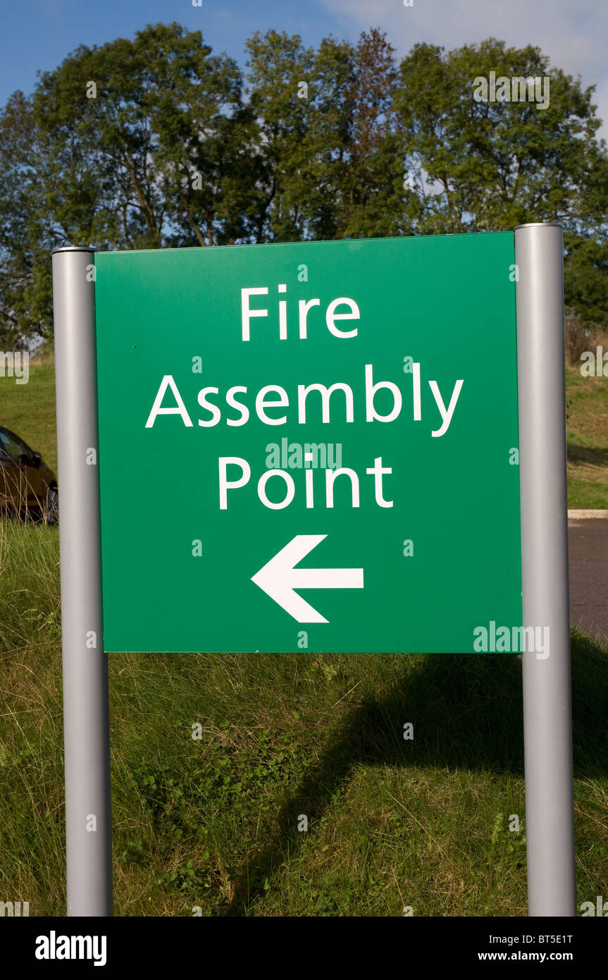 Fire Assembly Point Sign In Hi-res Stock Photography And, 48% OFF