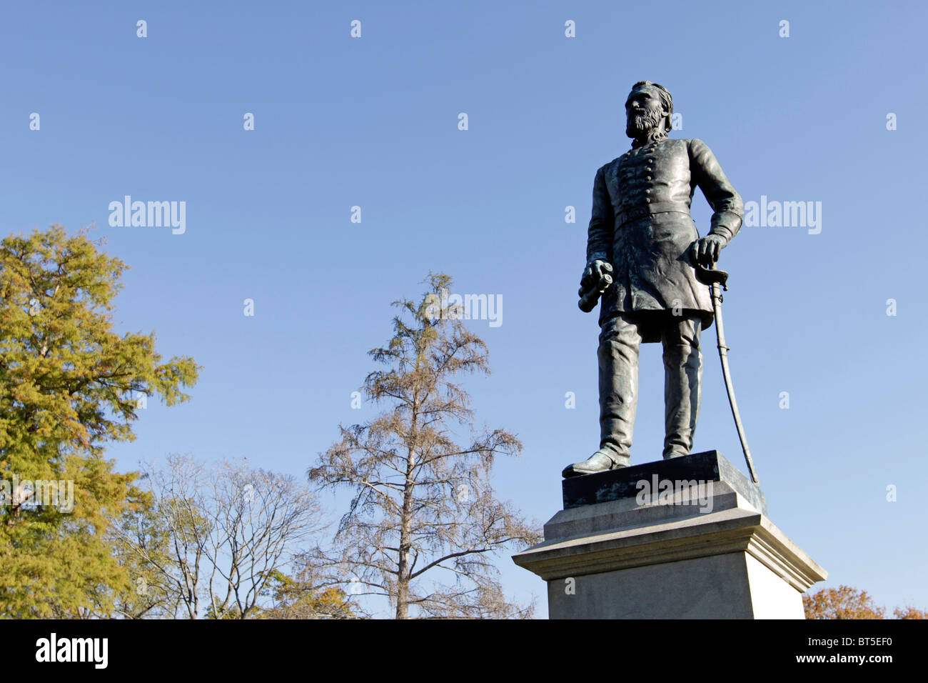 Statue of Thomas Jonathan Jackson (1824–63) American Confederate ...
