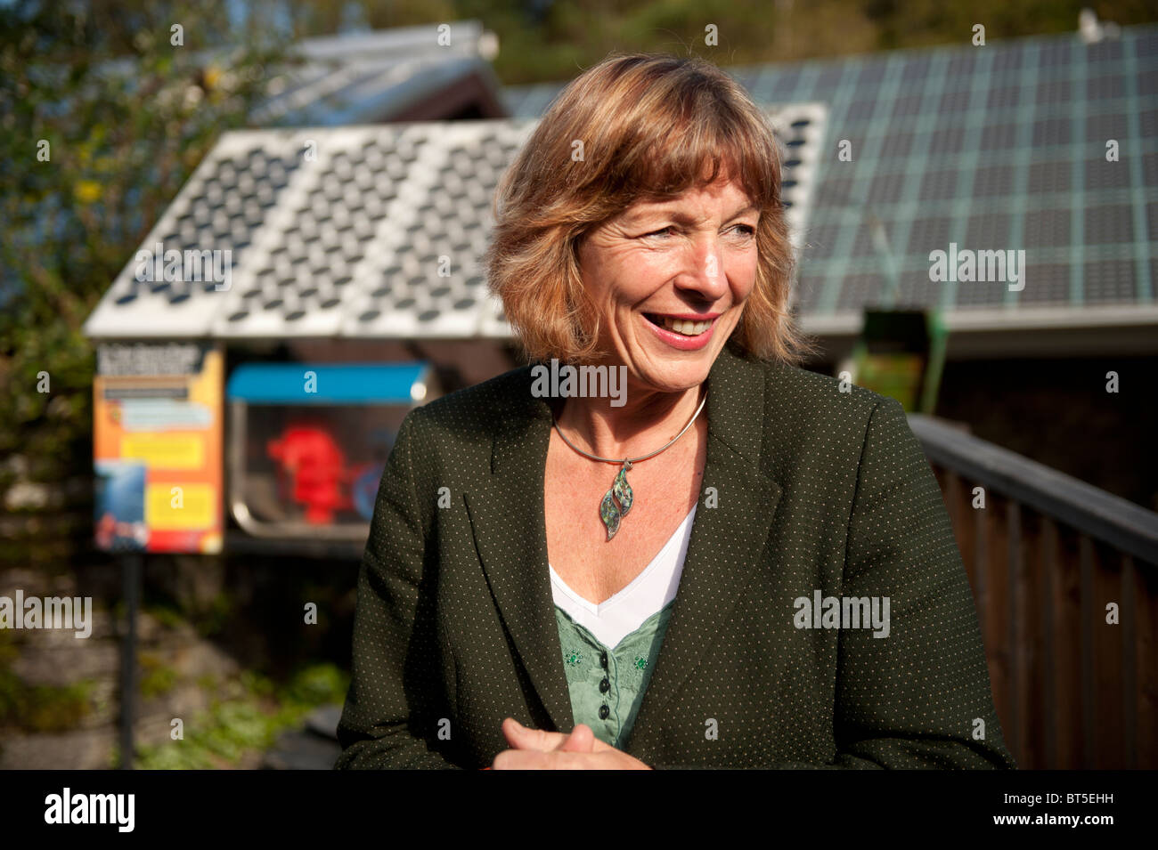 Welsh assembly government environment minister Jane Davidson at the ...