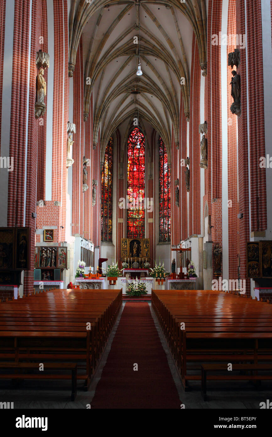 Holy Virgin Mary Gothic Church Wroclaw Stock Photo - Alamy