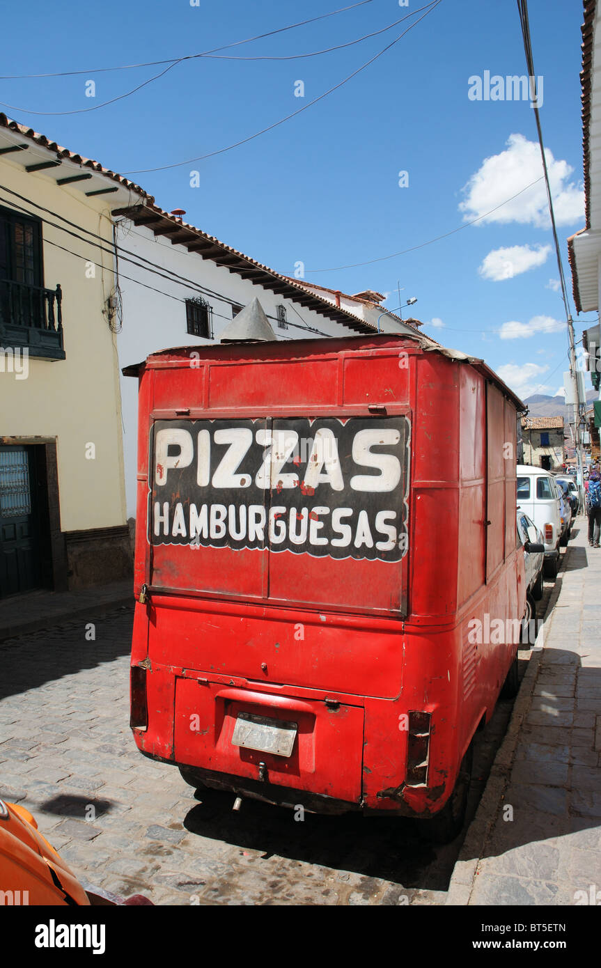 Street food van south america hi-res stock photography and images - Alamy