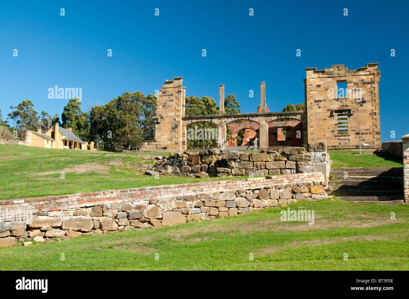 Ruins of the Hospital, Port Arthur Historic Site, Tasmania, Australia ...