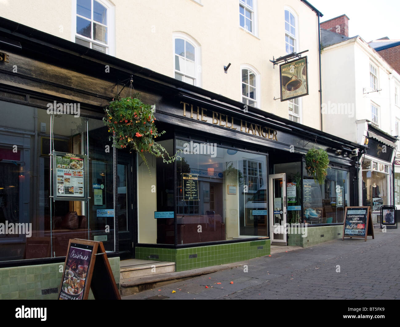 The Bellhanger pub, Chepstow Monmouthshire South Wales UK Stock Photo ...
