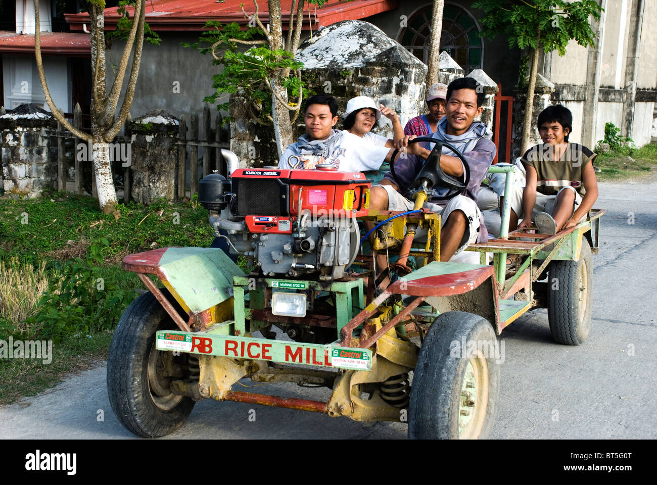 philippines guimaras rural scene Stock Photo - Alamy