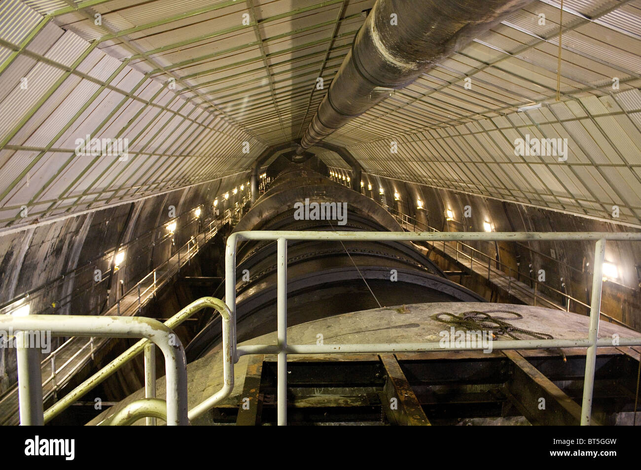 Interior facilities at the Hoover Dam Stock Photo - Alamy