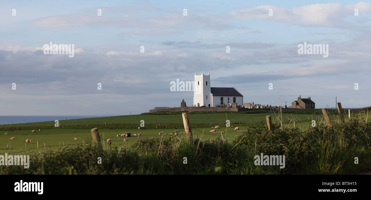 Ballintoy Church, Northern Ireland Stock Photo - Alamy