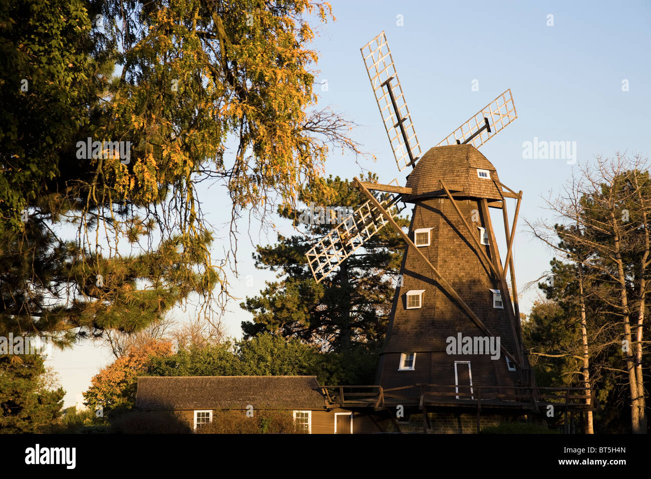 Windmill in Elmhurst, IL Stock Photo - Alamy