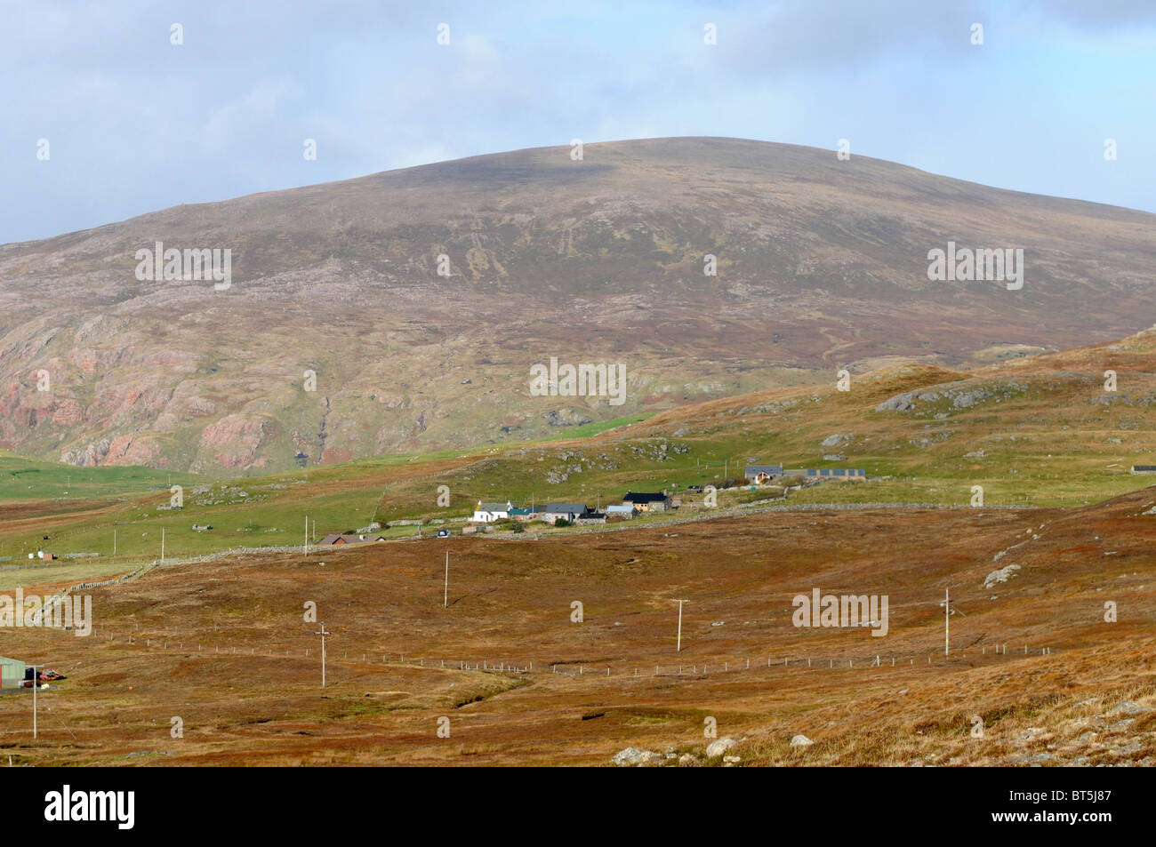 Ronas Hill Shetland , Shetland highest point Stock Photo - Alamy