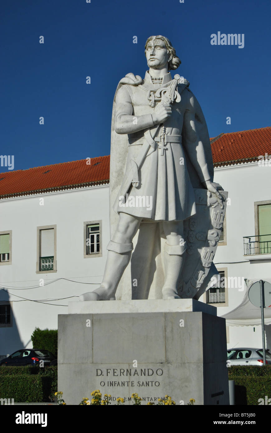 Dom Fernando`s Statue Stock Photo - Alamy