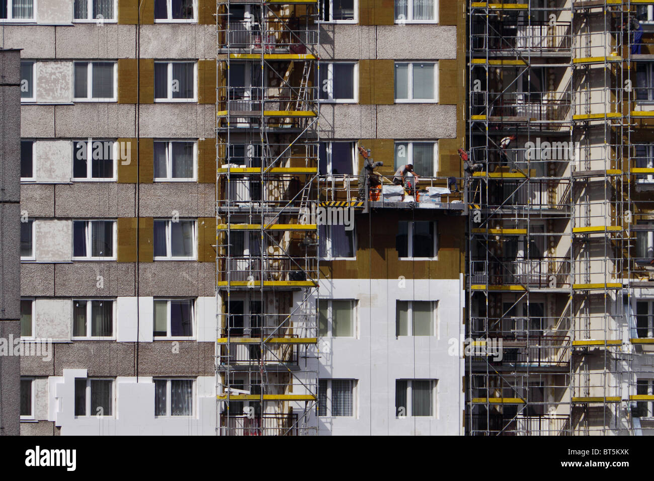 construction company reparation panel building Stock Photo - Alamy