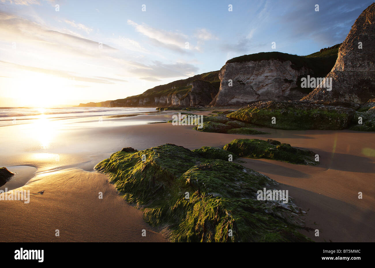 White Rocks beach, Northern Ireland Stock Photo - Alamy