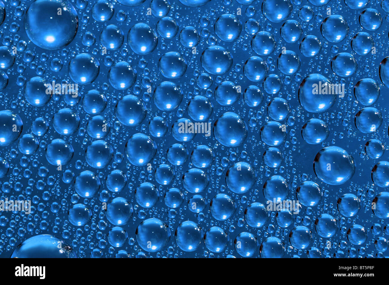 Natural water drops for texture or background Stock Photo - Alamy