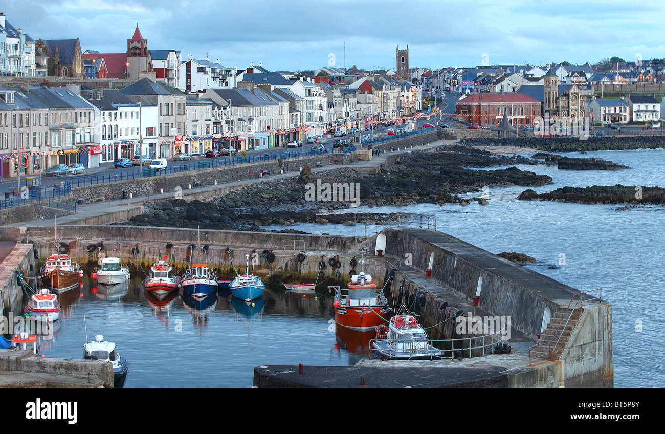 Portstewart Harbour, Northern Ireland Stock Photo - Alamy