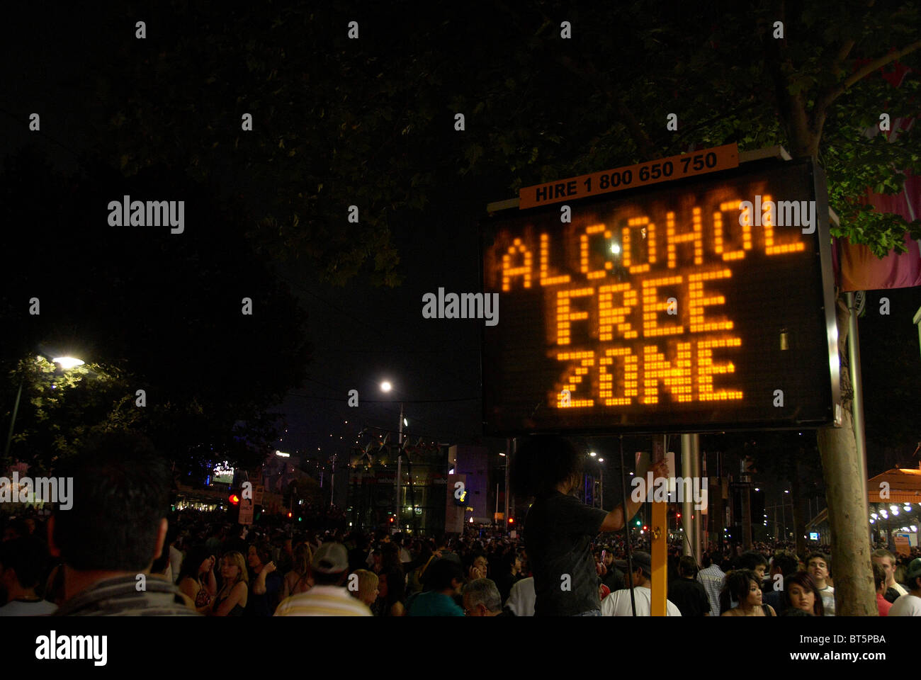 Melbourne main street no alcohol law on new years eve. Alcohol Free ...