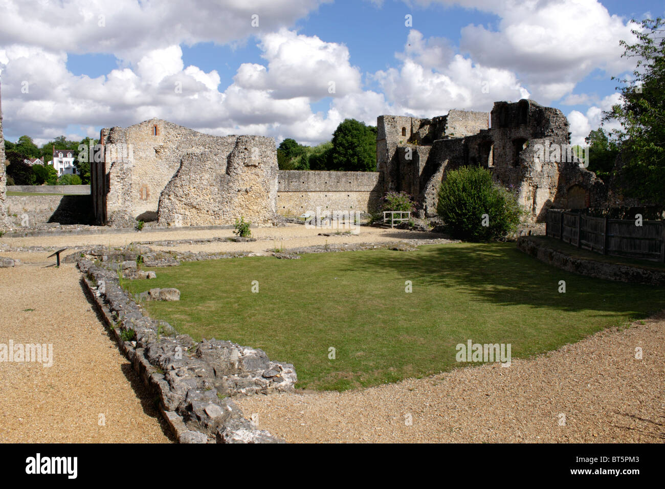 Wolvesey Castle Winchester Stock Photo - Alamy