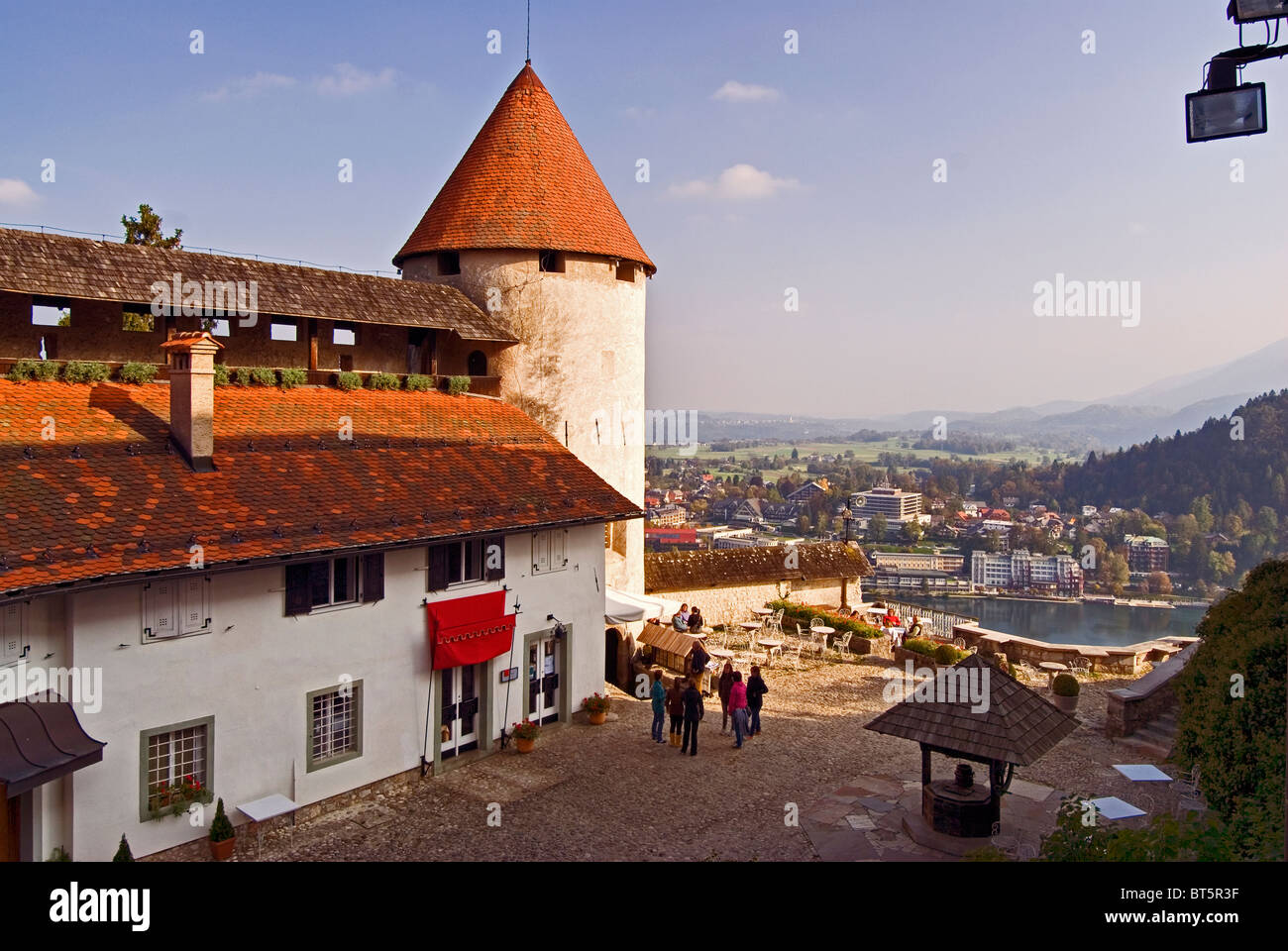 Terrace with roof hi-res stock photography and images - Alamy