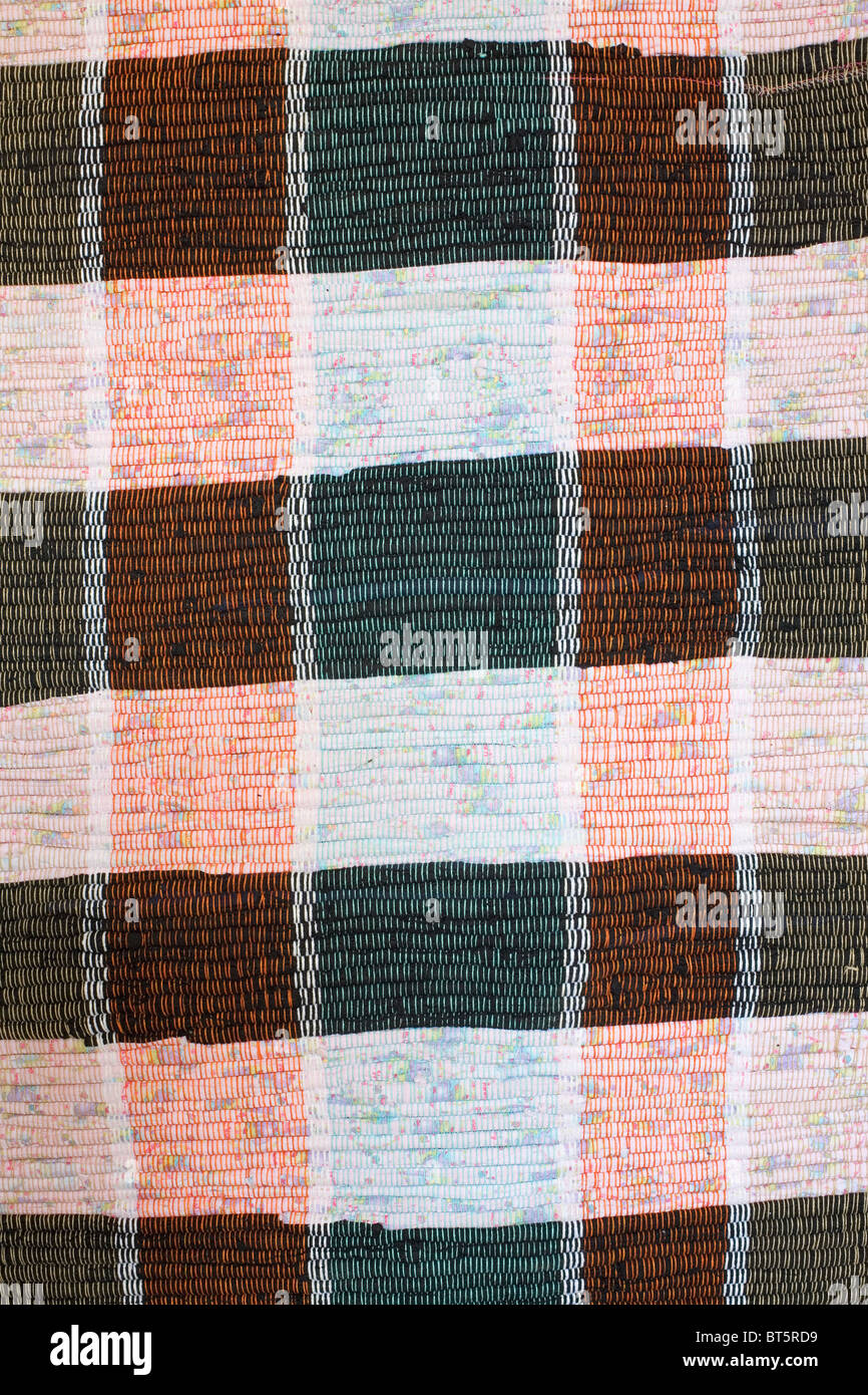 Surface of a colour ancient rural rug Stock Photo - Alamy