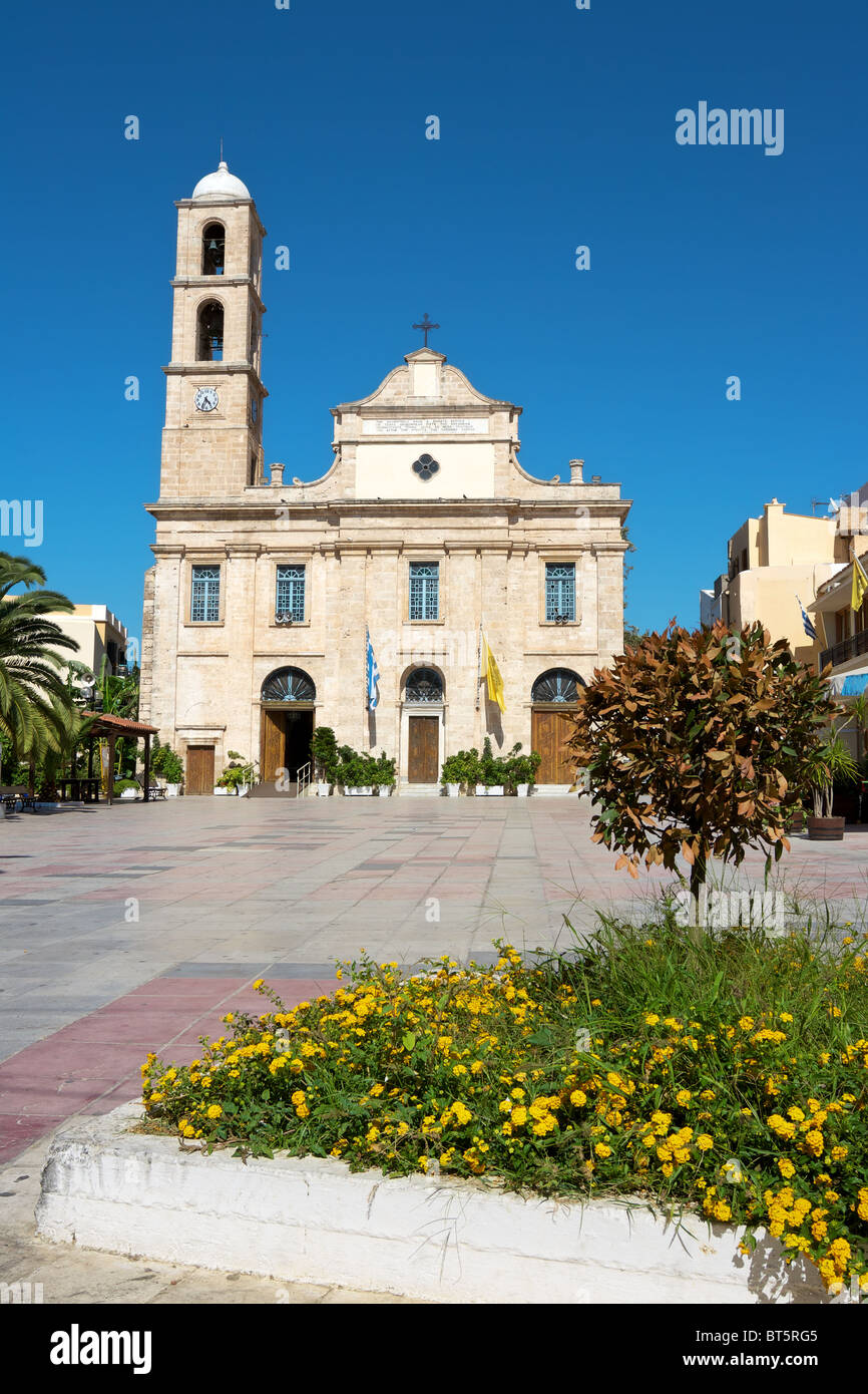 Orthodox church in Chania. Crete Stock Photo - Alamy