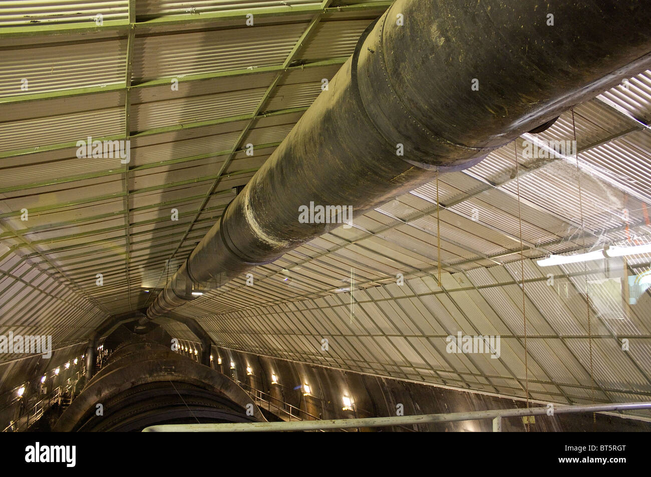 Interior facilities at the Hoover Dam Stock Photo - Alamy
