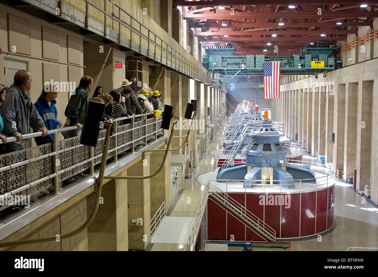Hoover dam interior hi-res stock photography and images - Alamy