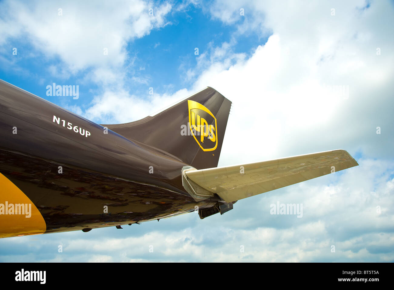 UPS Airbus A300F static display Stock Photo - Alamy