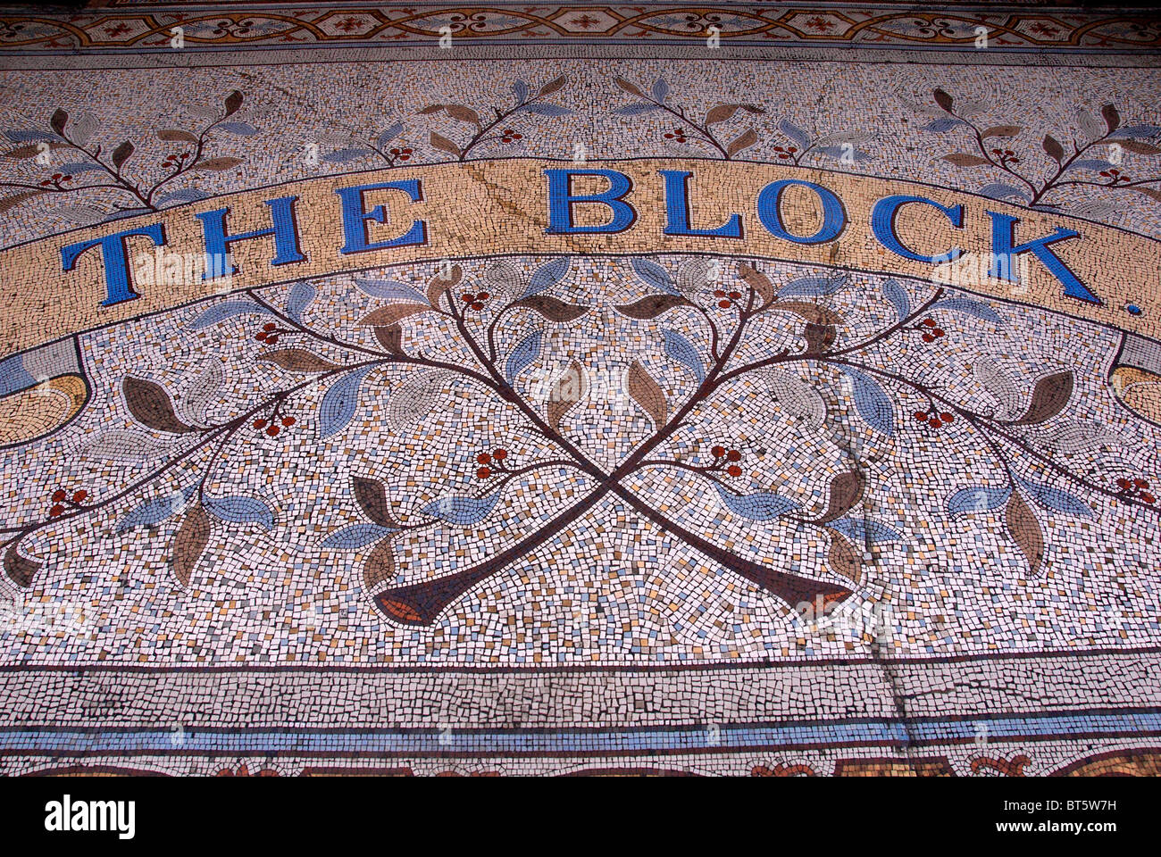The entrance to The Block Arcade Melbourne Stock Photo - Alamy