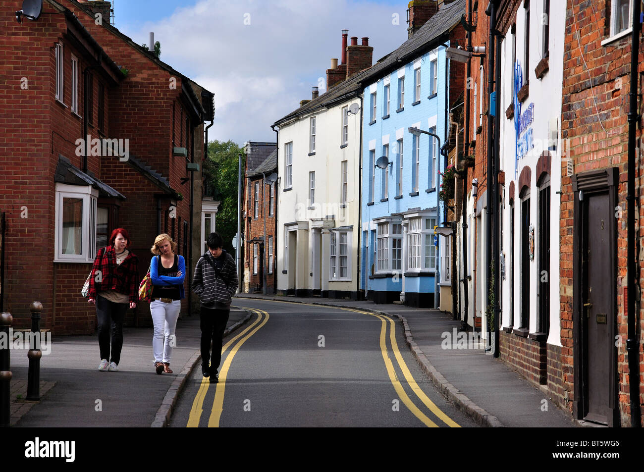 Period houses, Park Street, Towcester, Northamptonshire, England ...