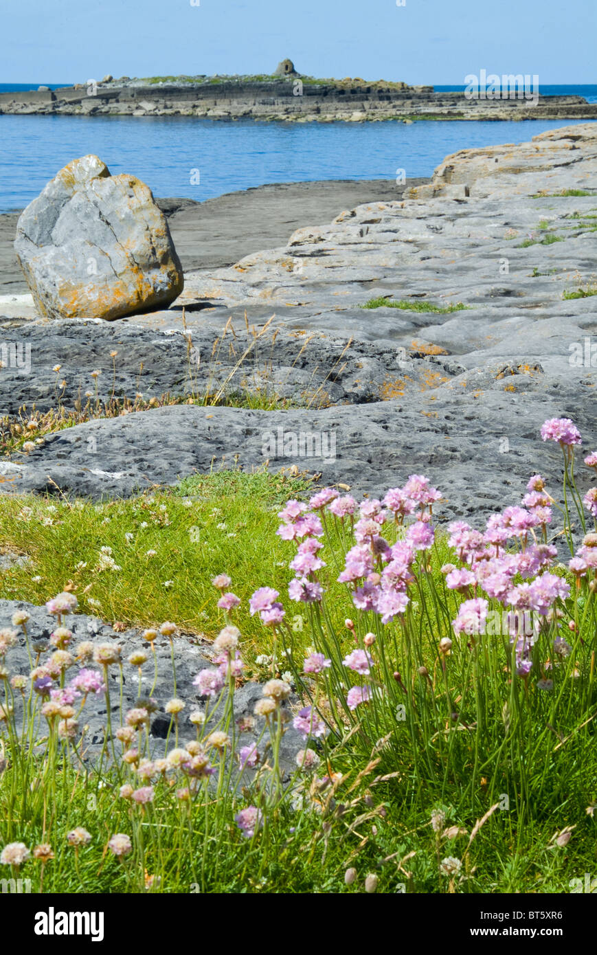 southern Ireland republic Irish Eire Atlantic coast west beach sand sea ...