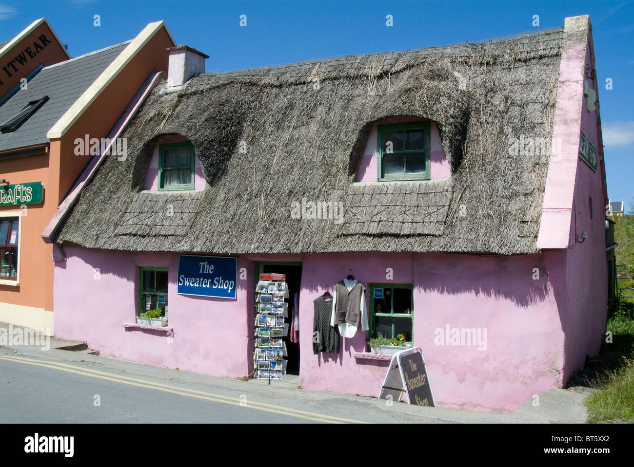 landscape blue sky view doolin ireland Irish eire ancient, atlantic ...