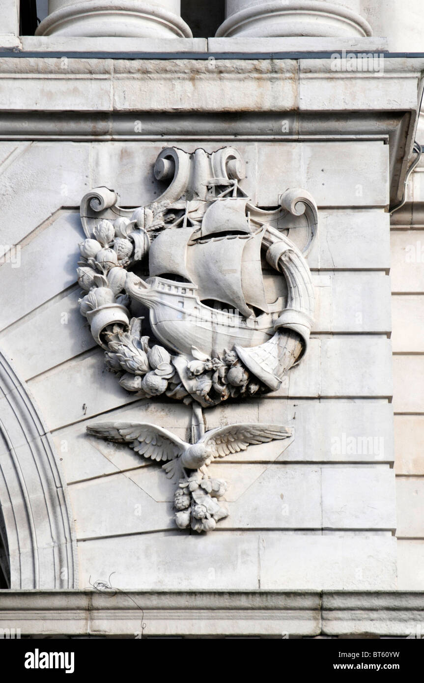 details on front Liver building Liverpool Merseyside Lancashire North ...
