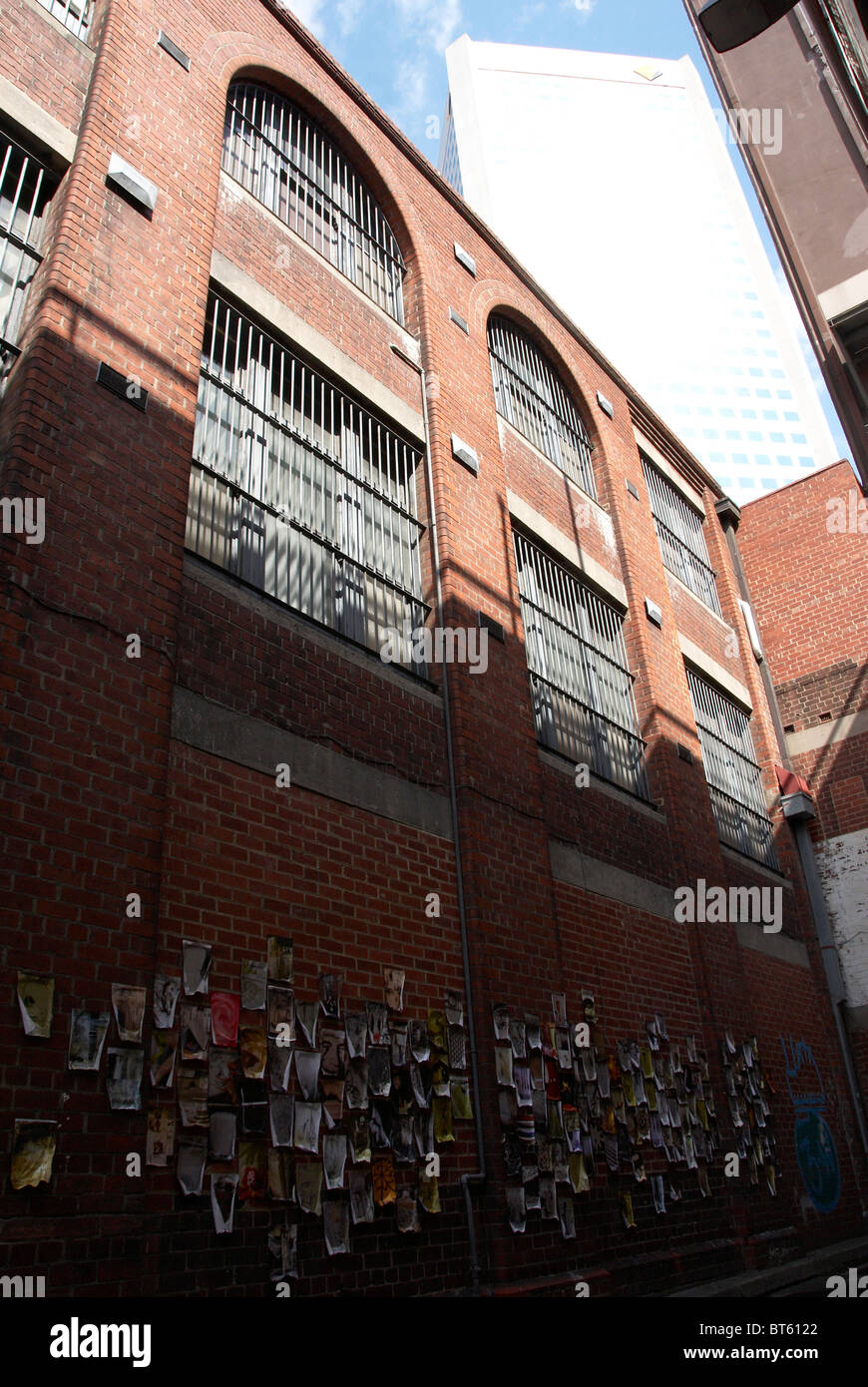 Brick building exterior in Melbourne, Australia Stock Photo - Alamy