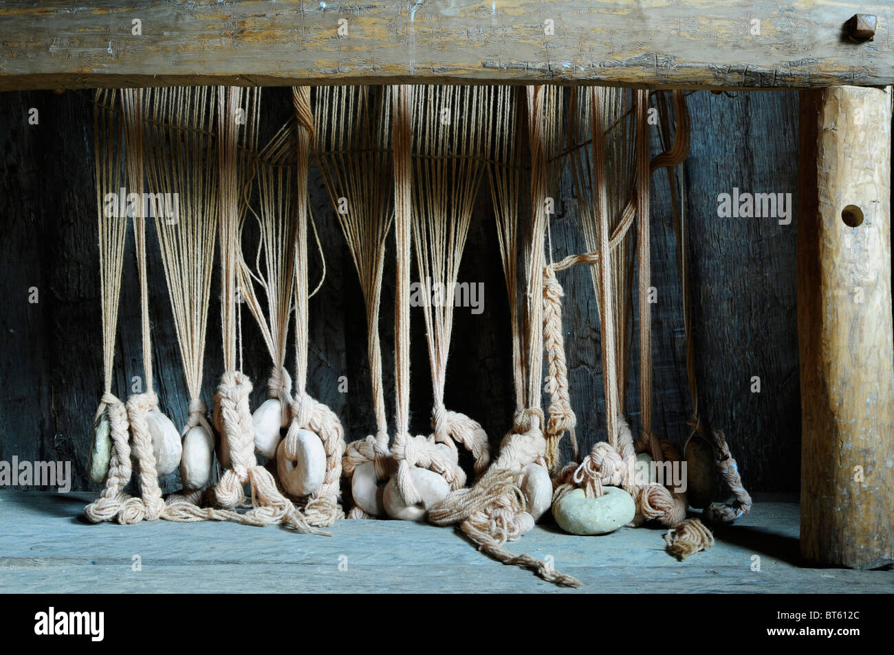 Loom weights hi-res stock photography and images - Alamy