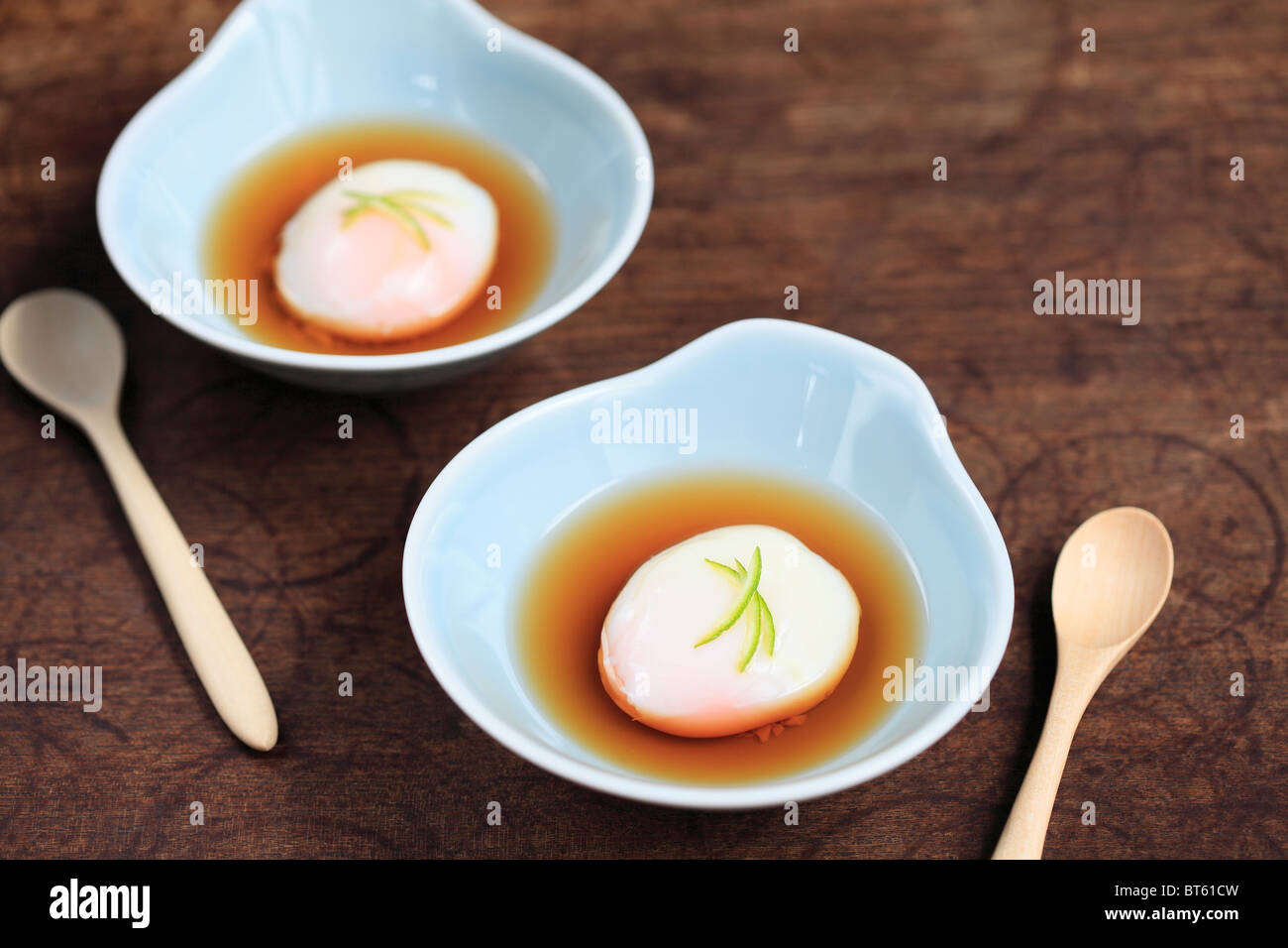 Onsen tamago hi-res stock photography and images - Alamy