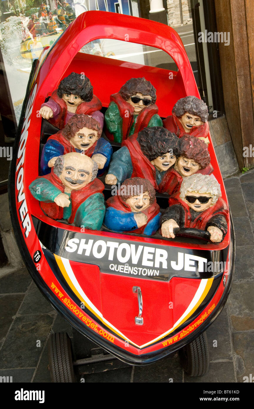 jet boat advertising model New Zealand South island queenstown shotover ...