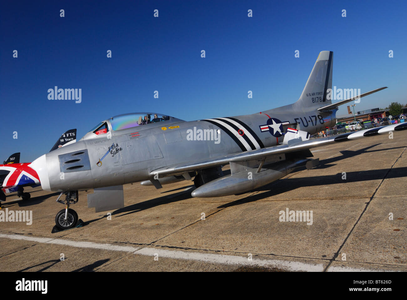 86 sabre fighter jet hi-res stock photography and images - Alamy