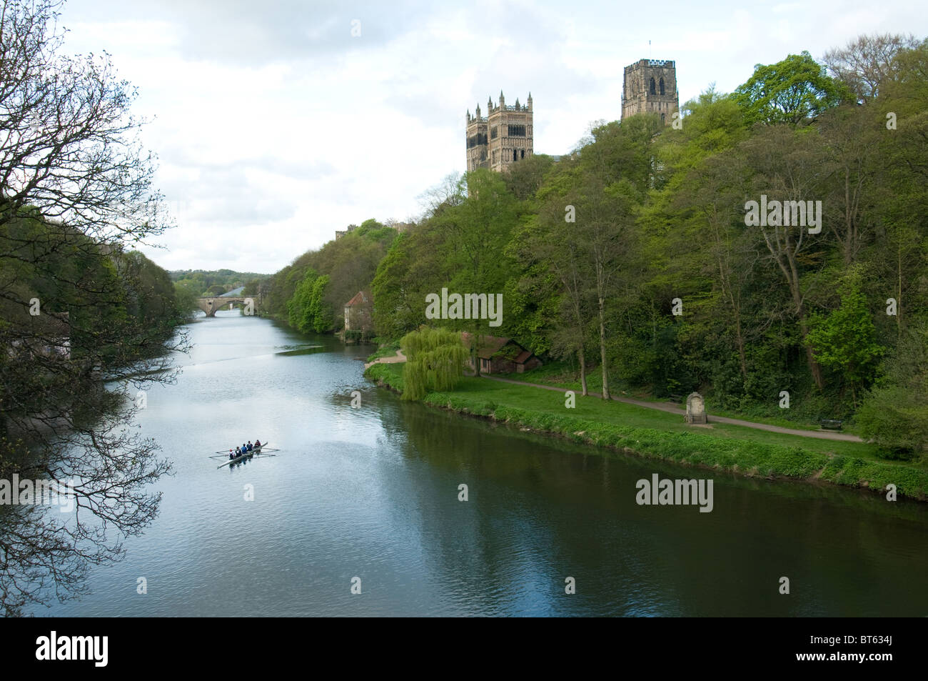 river wear tower towers Cathedral Church Christ, Blessed Mary Virgin St ...