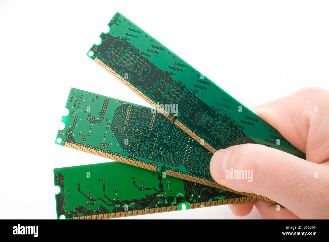 Micro chips hand hi-res stock photography and images - Alamy