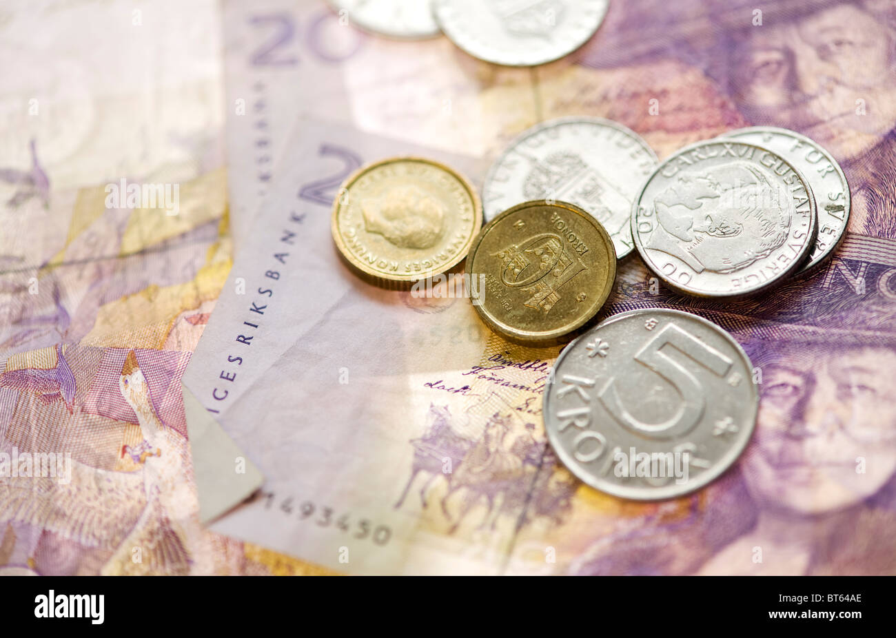 Swedish krona bill hi-res stock photography and images - Alamy