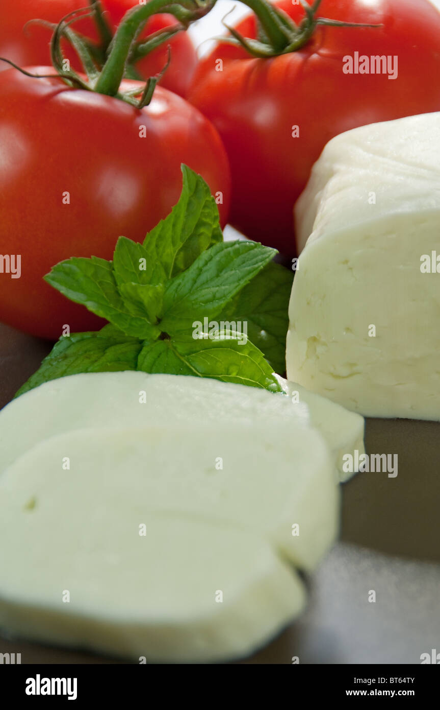 Grilled halloumi cheese cherry hi-res stock photography and images - Alamy